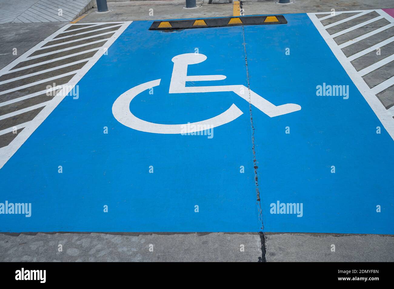 Blue Square Parking Sign On High Resolution Stock Photography and ...