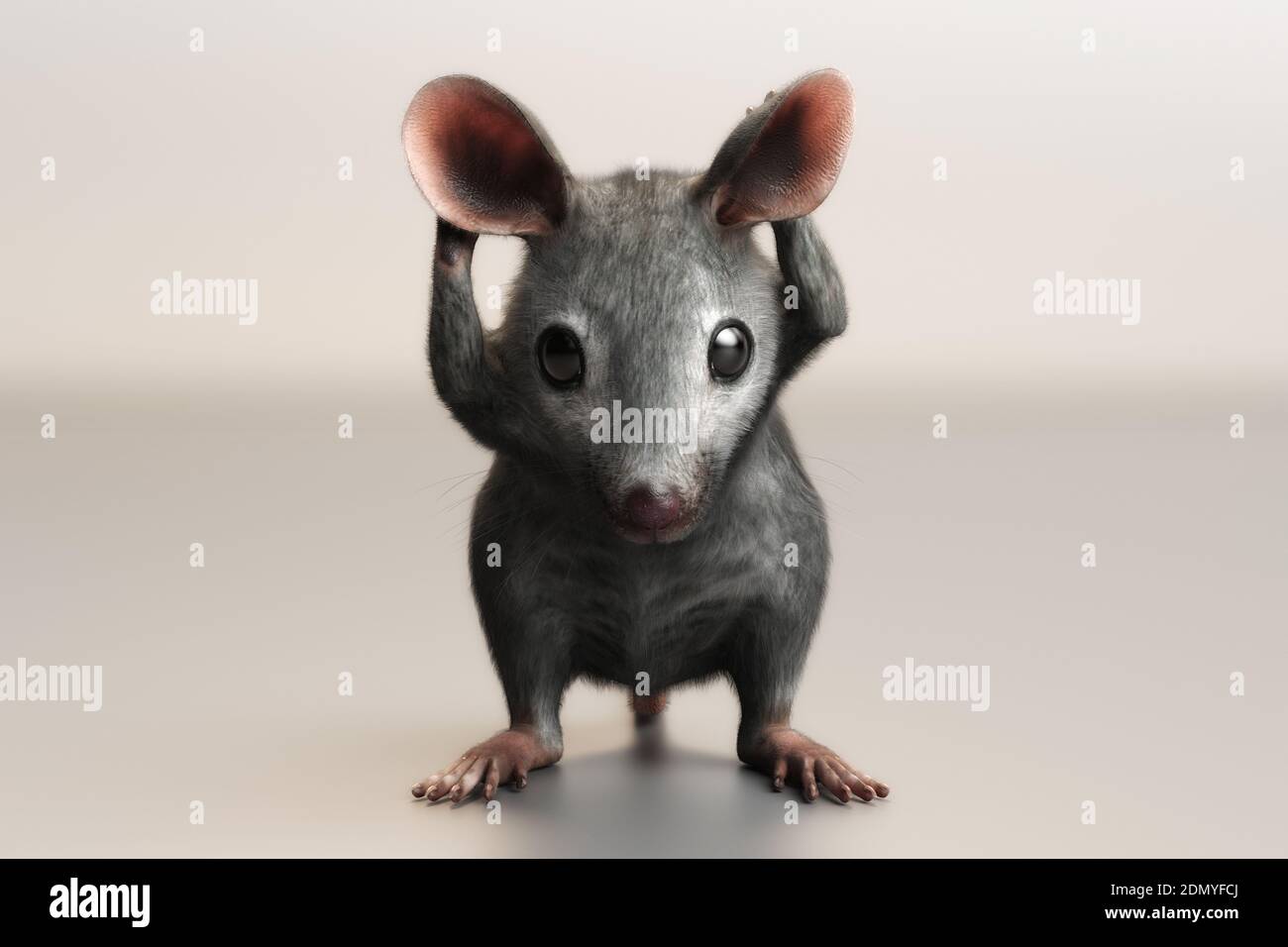 3d digital render cute little hi-res stock photography and images - Alamy