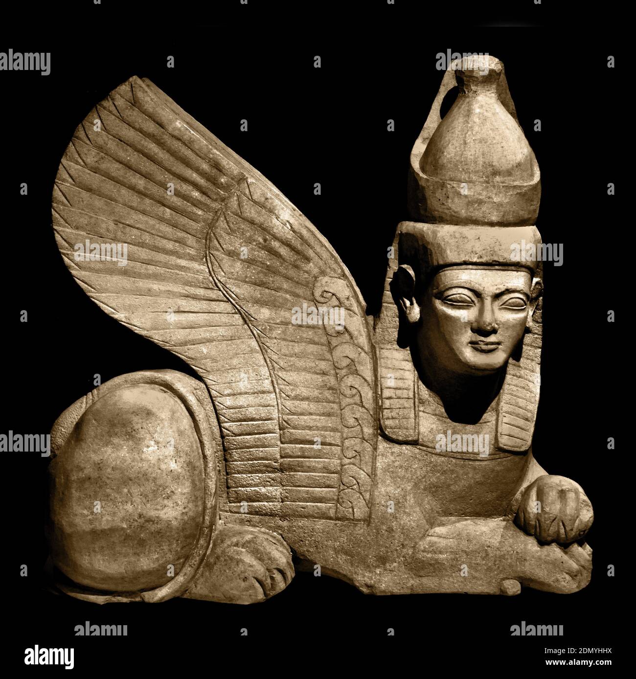 Sphinx and Lion Tamassos 550-500 BC Cyprus Museum, Nicosia Greek ...