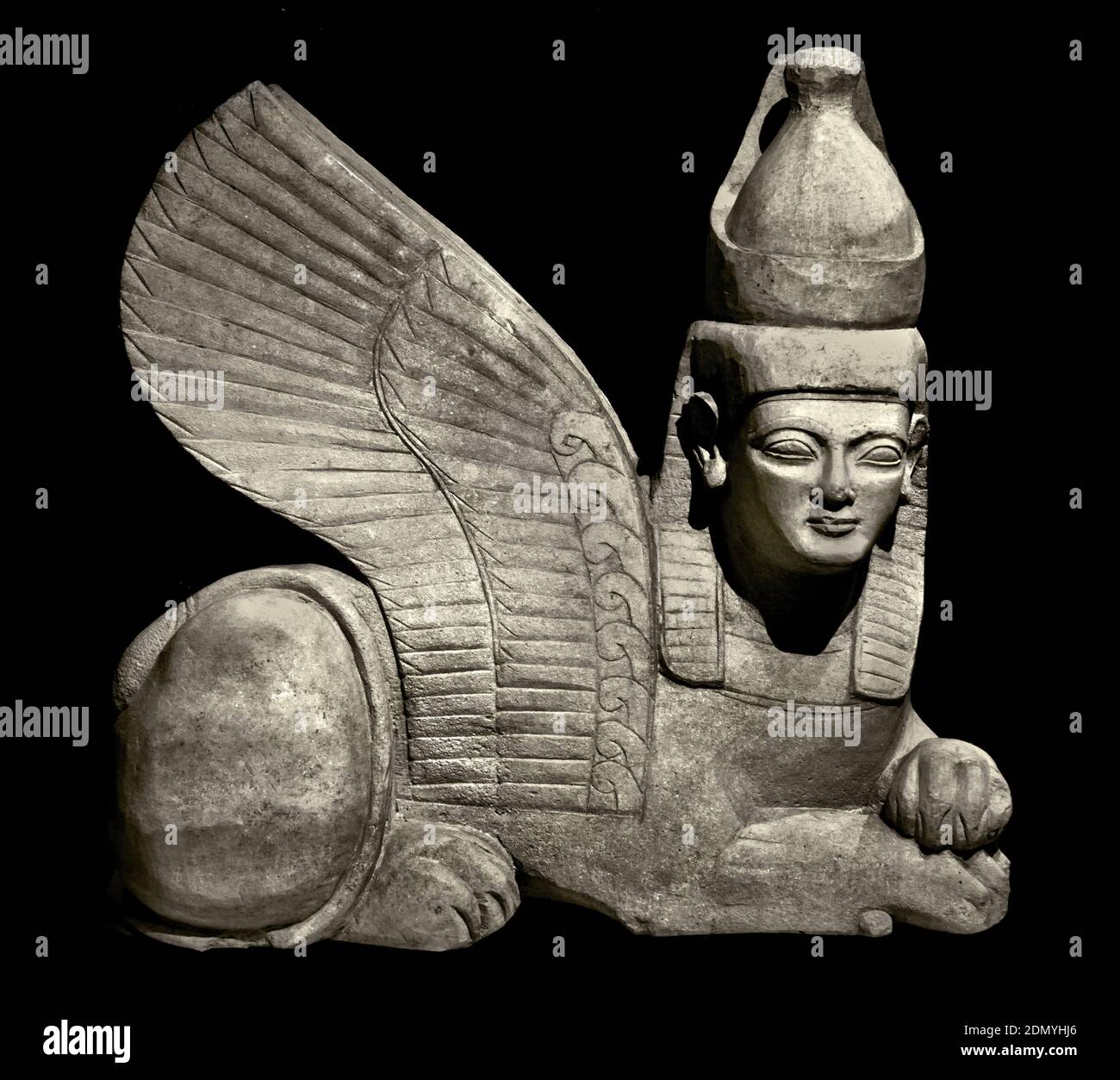 Sphinx and Lion Tamassos 550-500 BC Cyprus Museum, Nicosia Greek ...