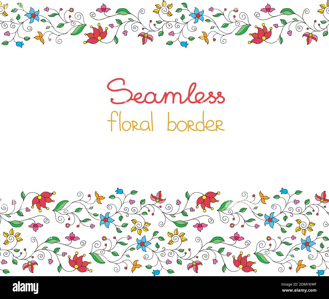 Line yellow red flowers Stock Vector Images - Alamy