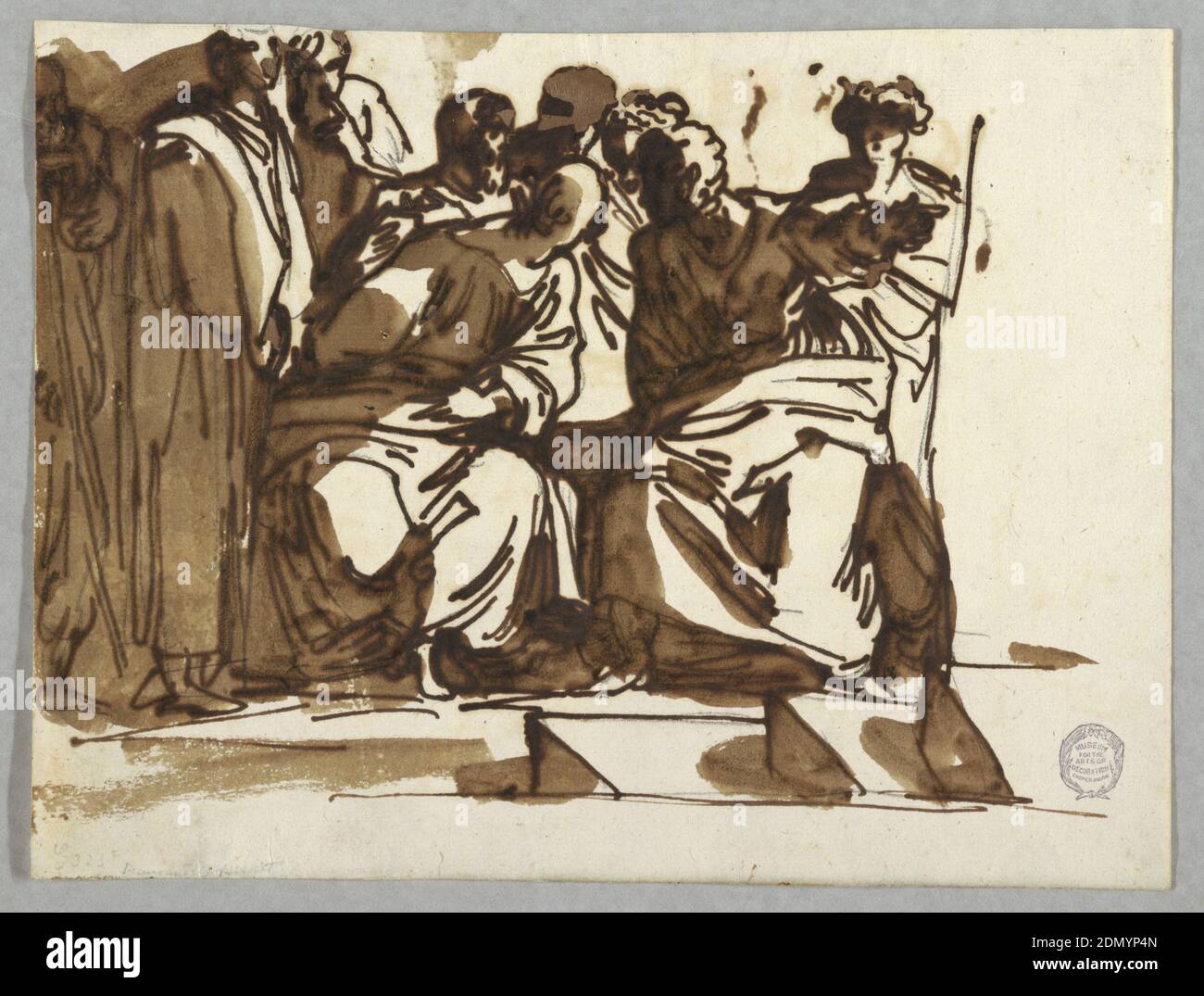 Saint Paul Preaching, after Raphael, Felice Giani, Italian, 1758–1823 ...