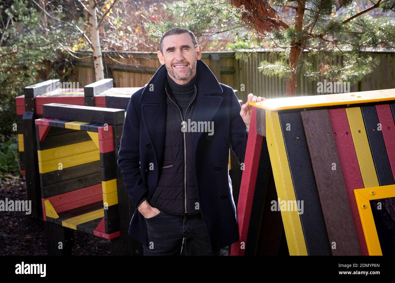 EDITORIAL USE ONLY Former footballer and McDonald's Fun Football ...