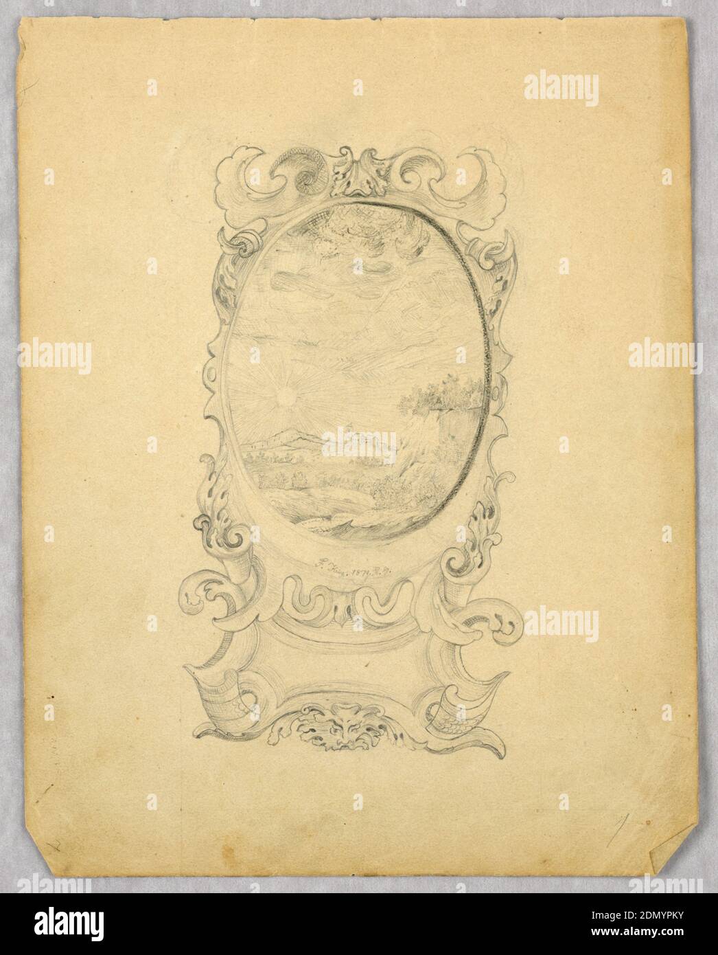 Sketchbook page, Frederick Krieg, American, b. Germany 1852–1932 ...