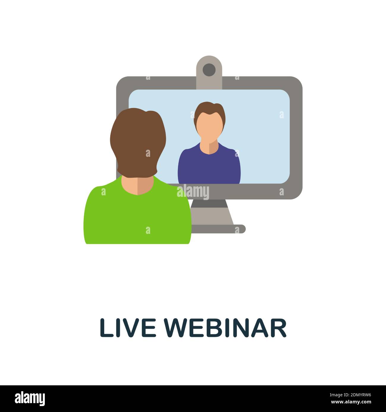 Webinar Flat Icon