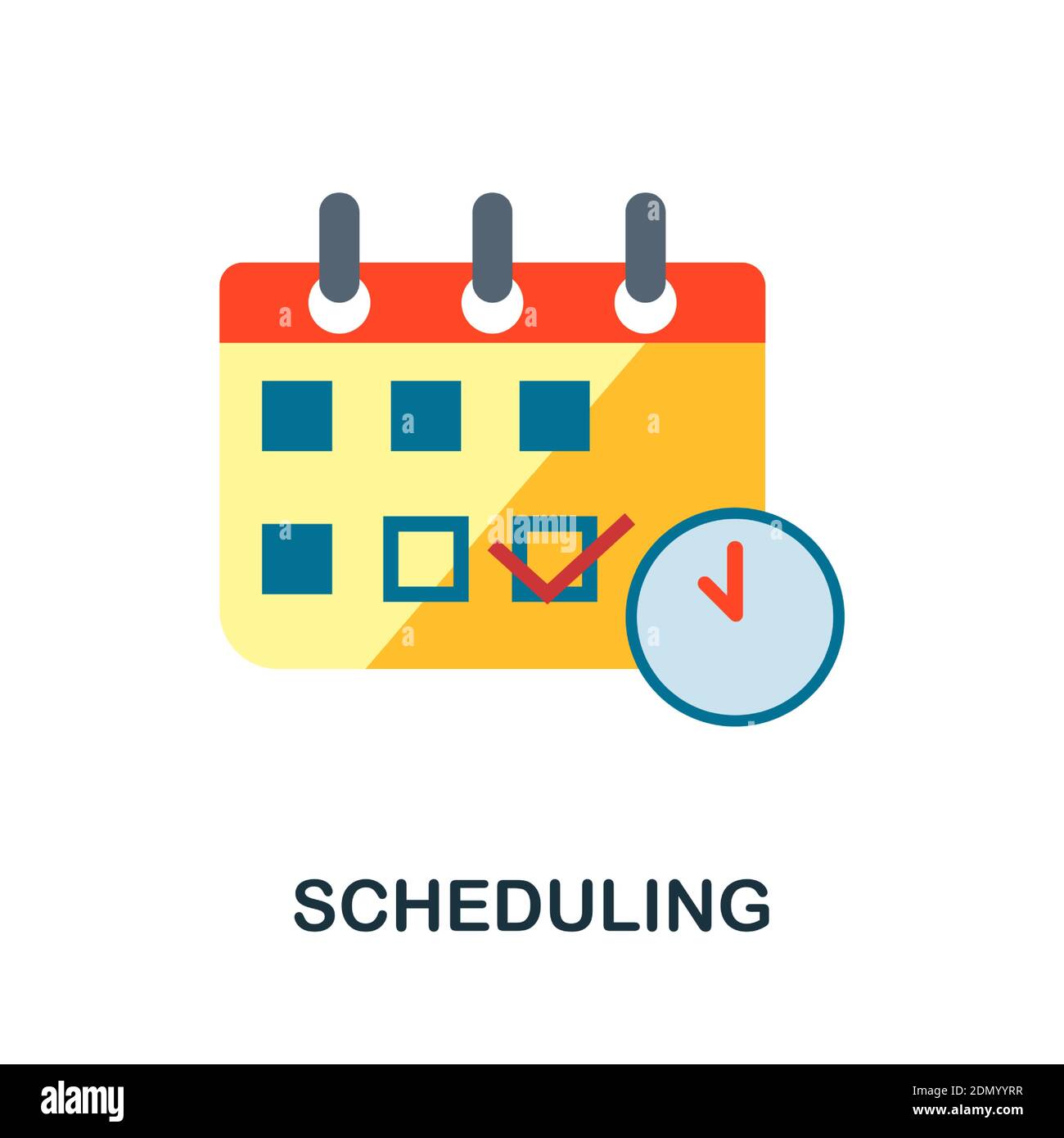 Work scheduling Stock Vector Images - Alamy