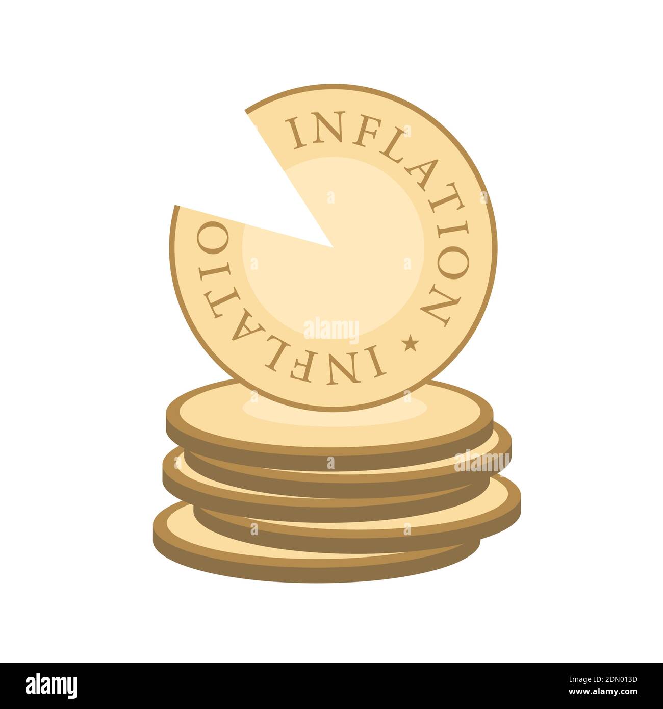 Inflation and currency loss of value - degradation, deterioration ...