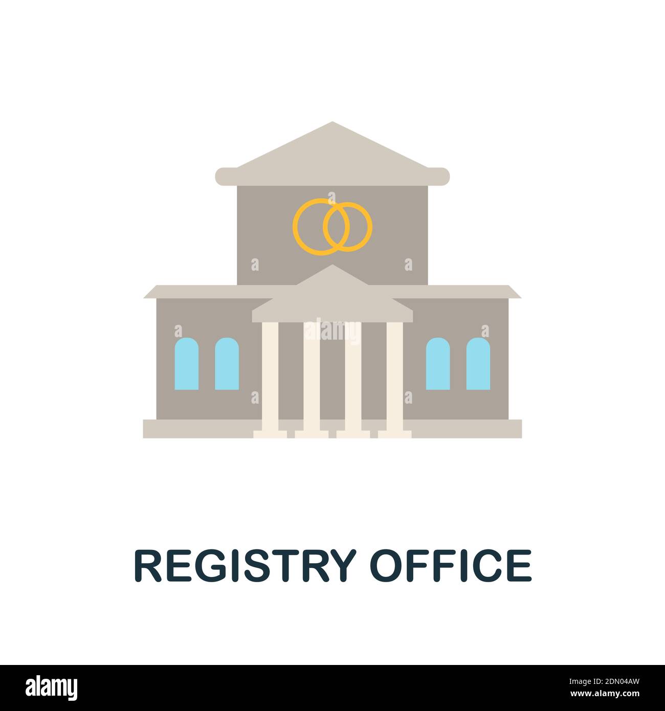 The registry office Stock Vector Images - Alamy