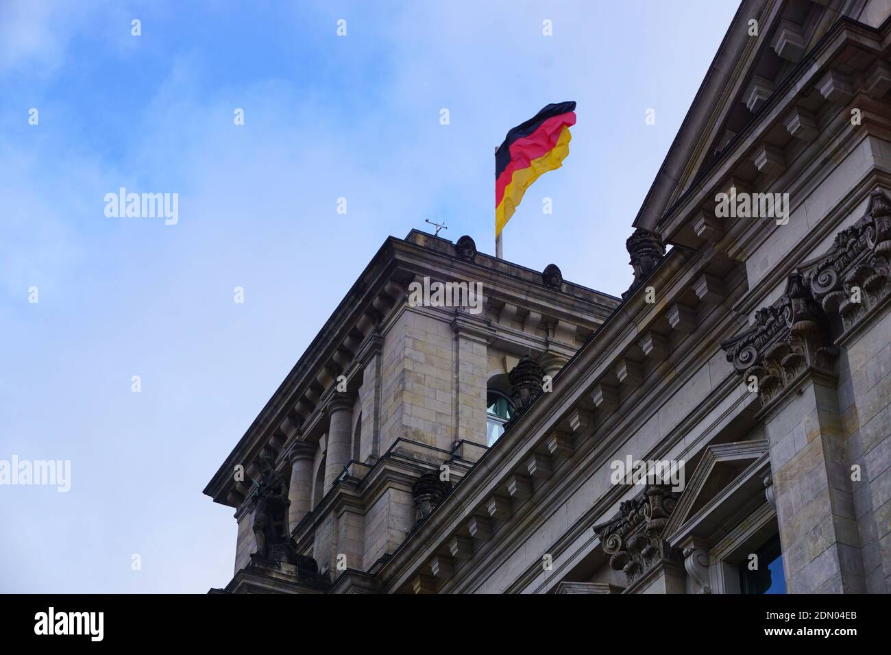 Government building with national flag Stock Photo - Alamy