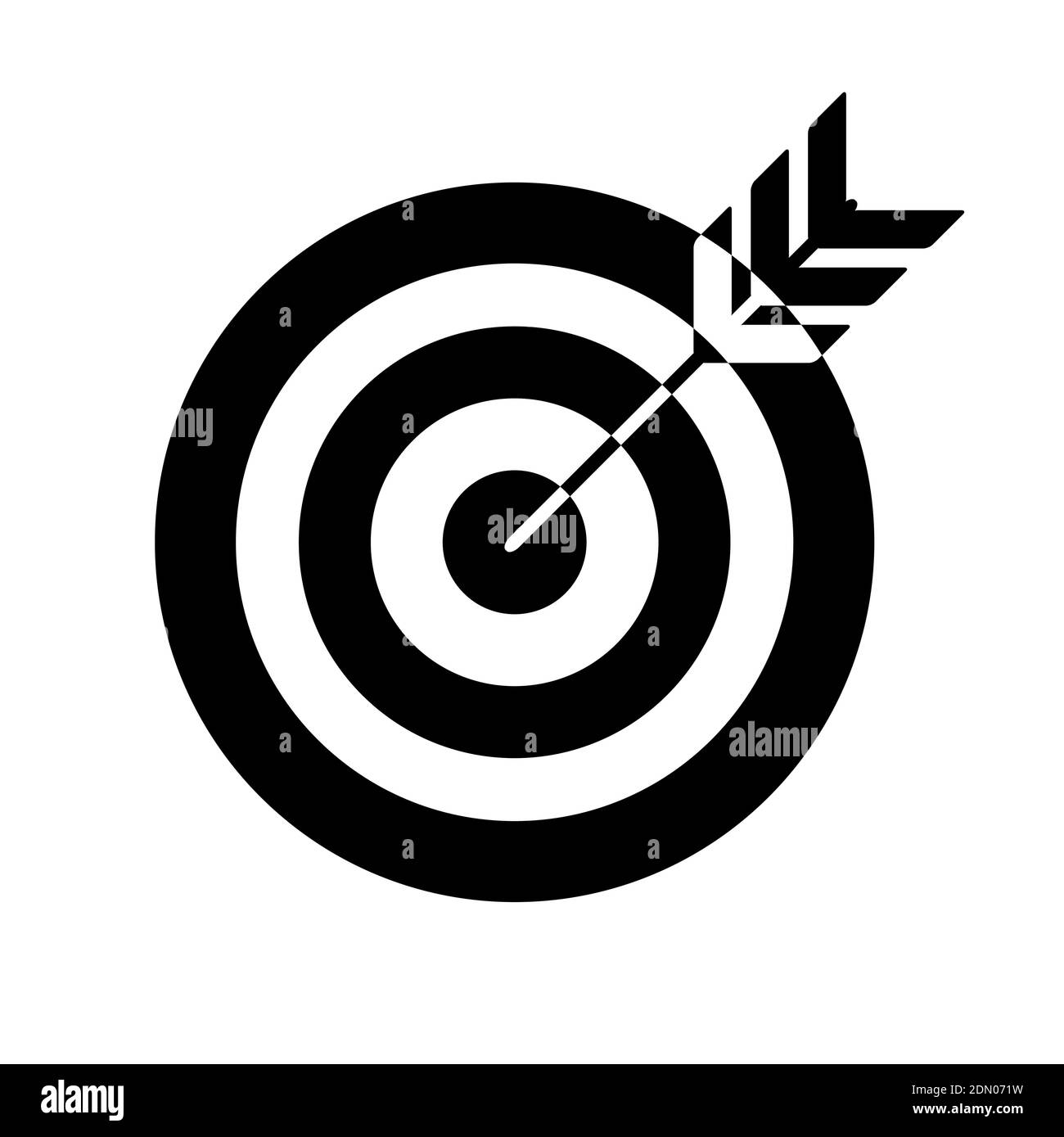 Target Flat Concept Icon Vector Illustration. Target Icon Image. Target ...