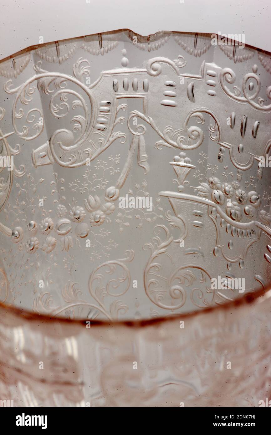 Designer glass collection Stock Photo - Alamy