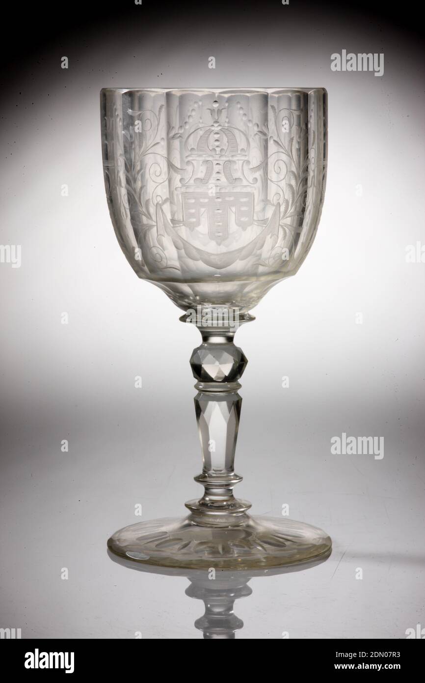 Designer glass collection Stock Photo - Alamy