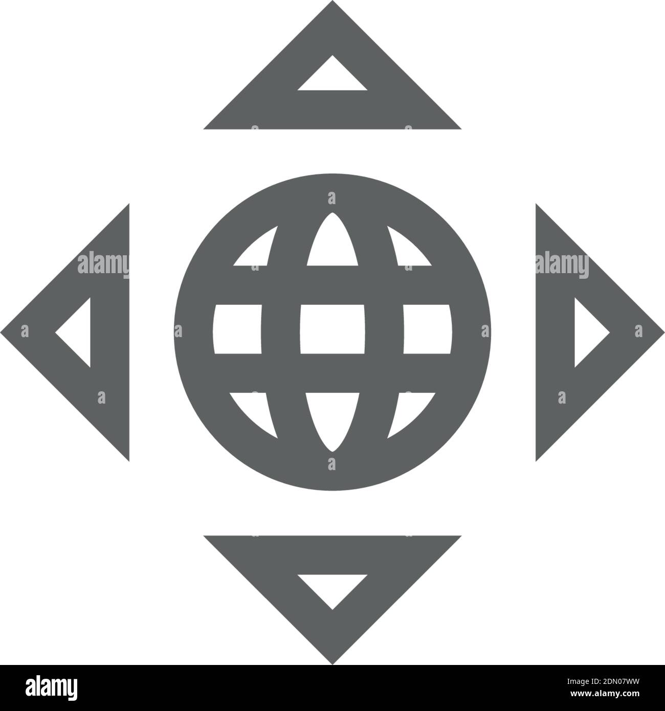 earth vector icon modern simple vector illustration Stock Vector Image ...