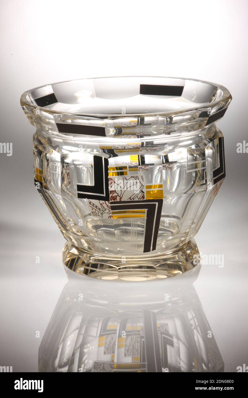 Designer glass collection Stock Photo - Alamy