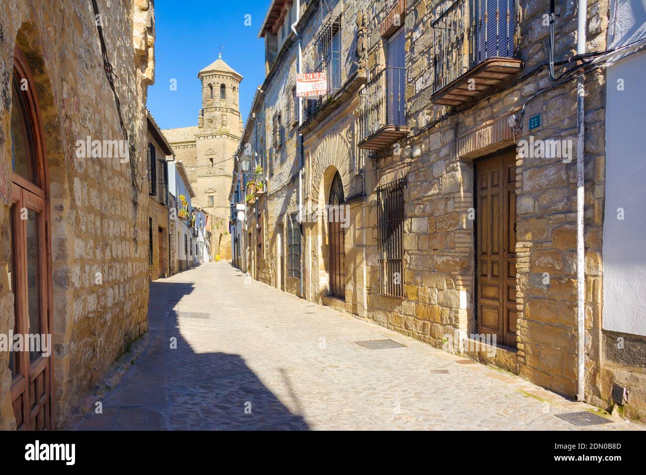 Fountain of the renaissance in baeza hi-res stock photography and ...