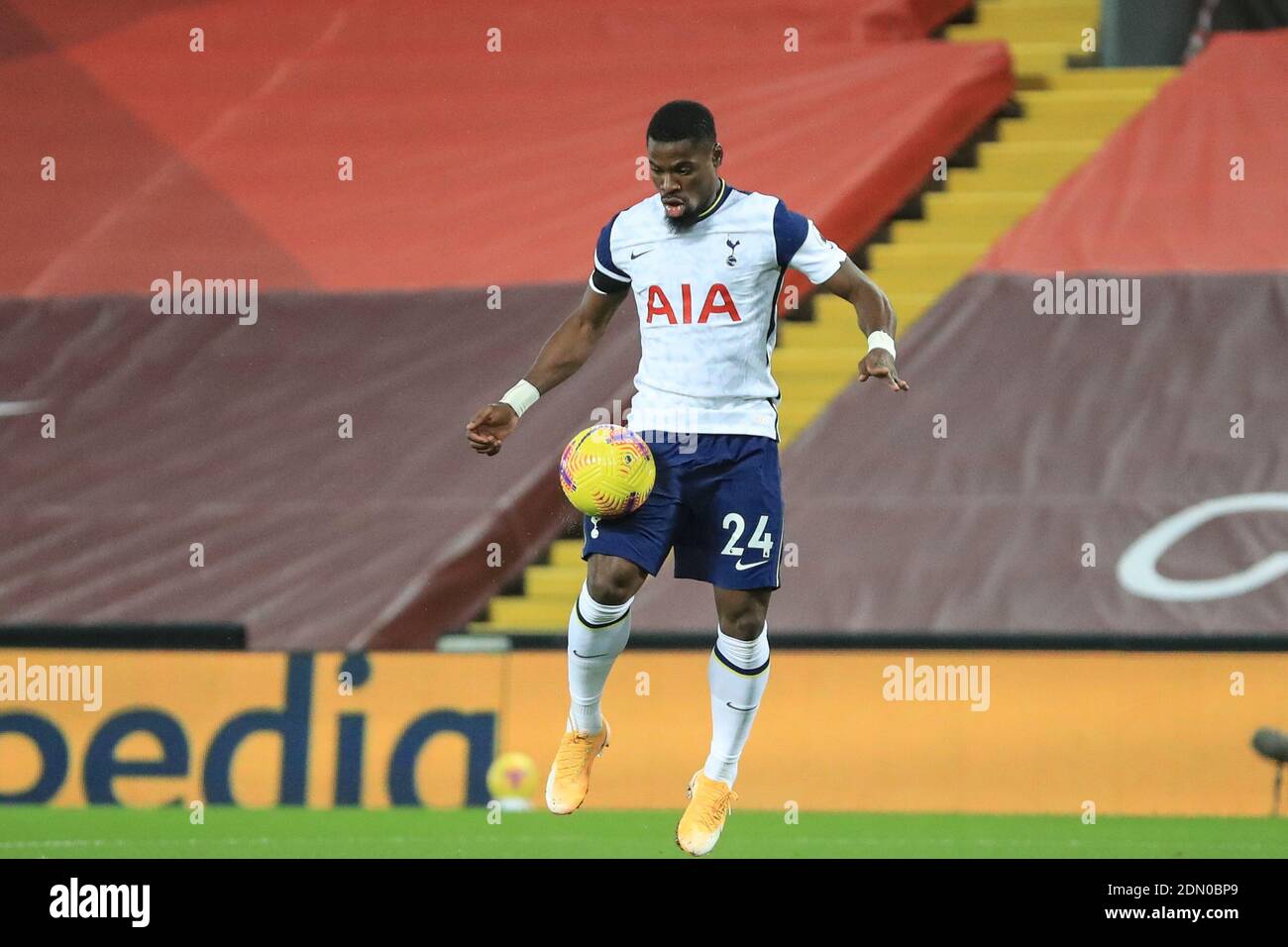Serge Aurier #24 of Tottenham Hotspur in action during the game Stock ...