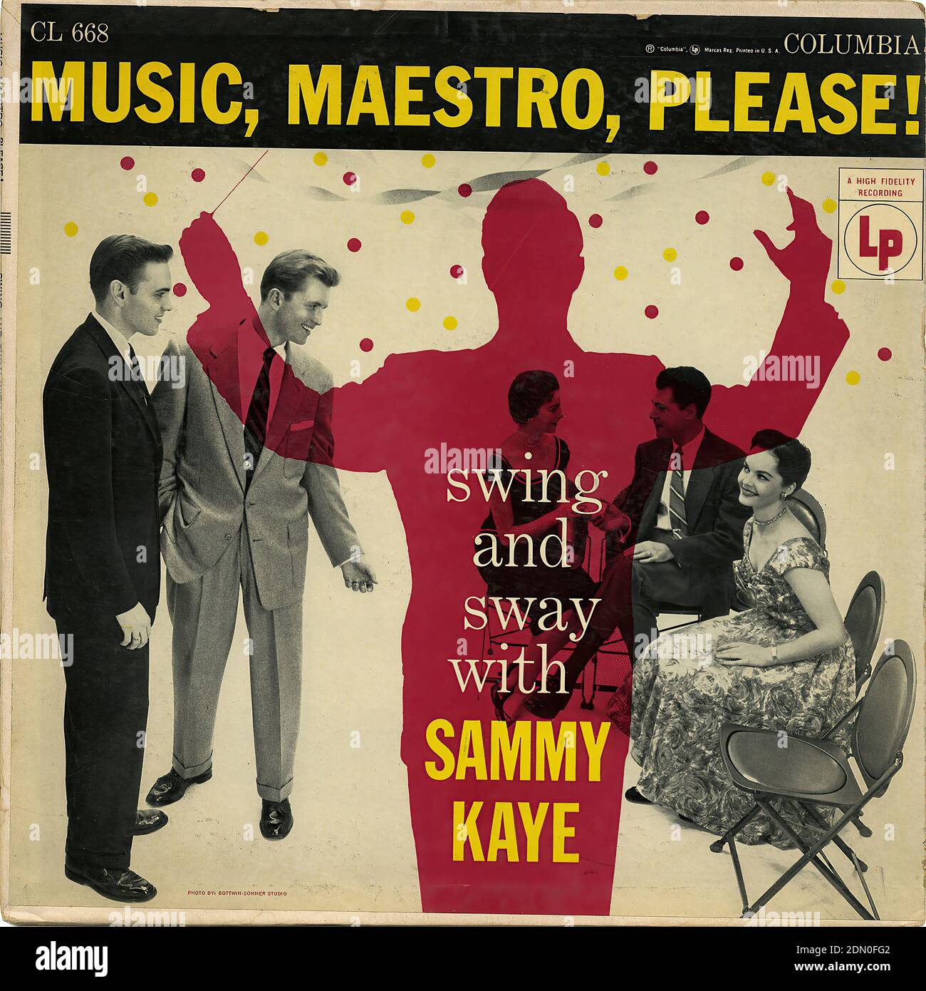 Music, Maestro, Please! - Vintage Record Cover Stock Photo - Alamy