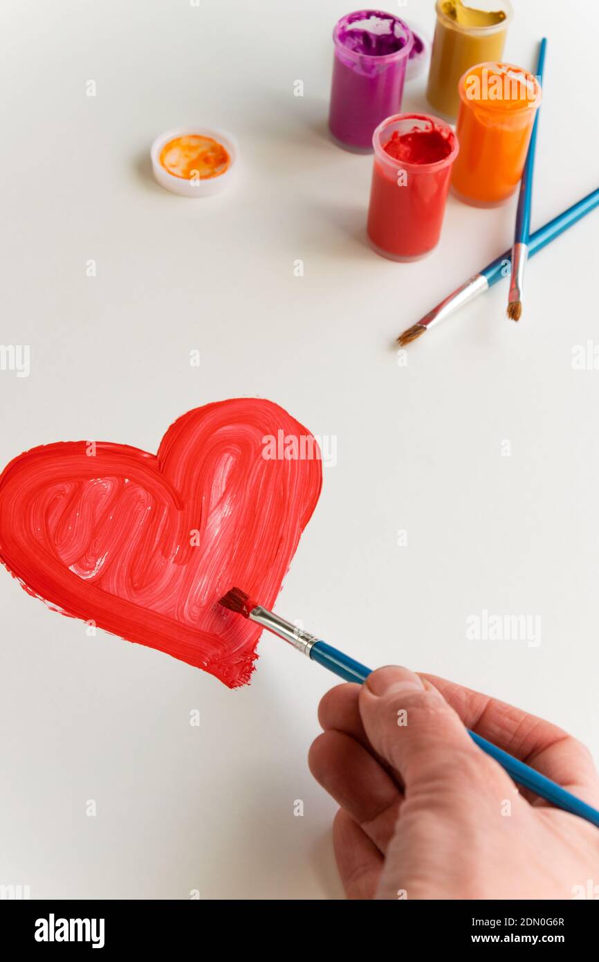 Paint Made With Hands And Heart