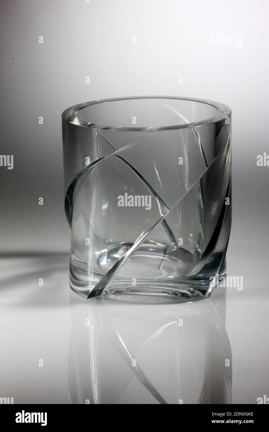 Designer glass collection Stock Photo - Alamy