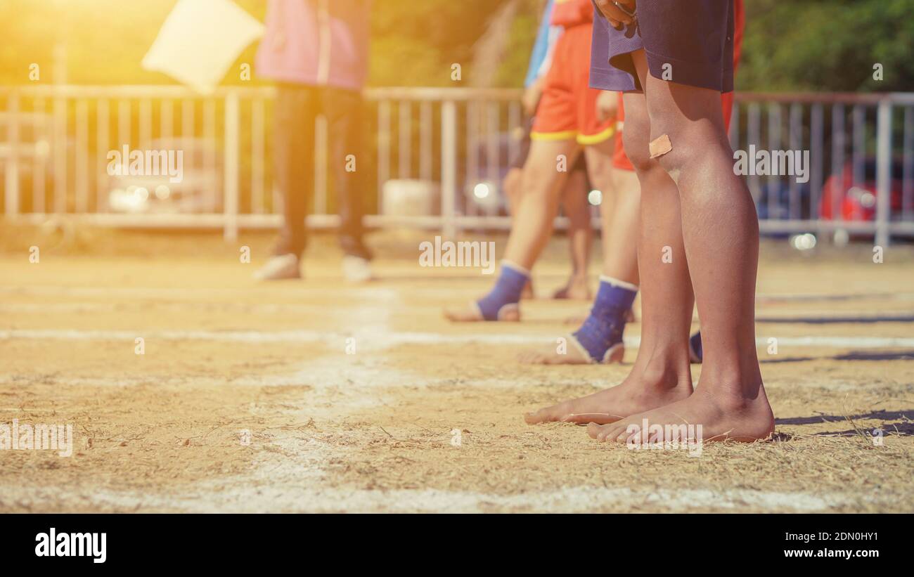 Barefoot running track hi-res stock photography and images - Alamy