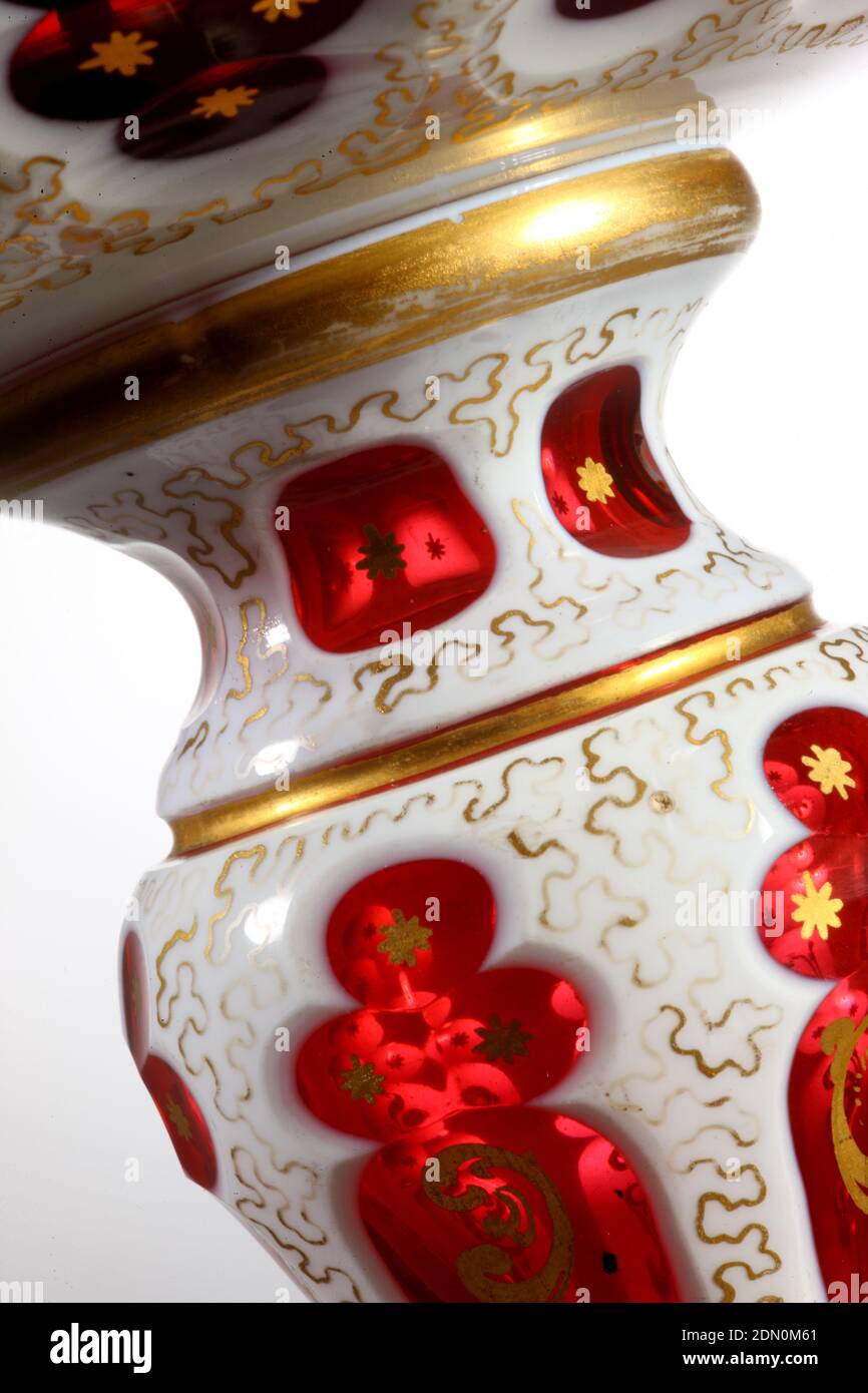 Designer glass collection Stock Photo - Alamy