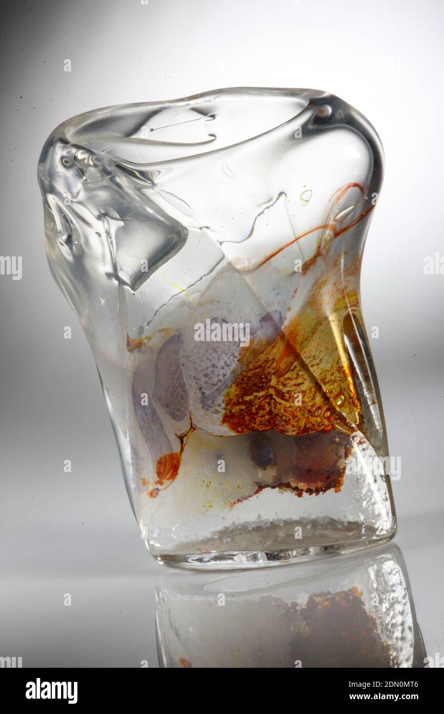 Designer glass collection Stock Photo - Alamy