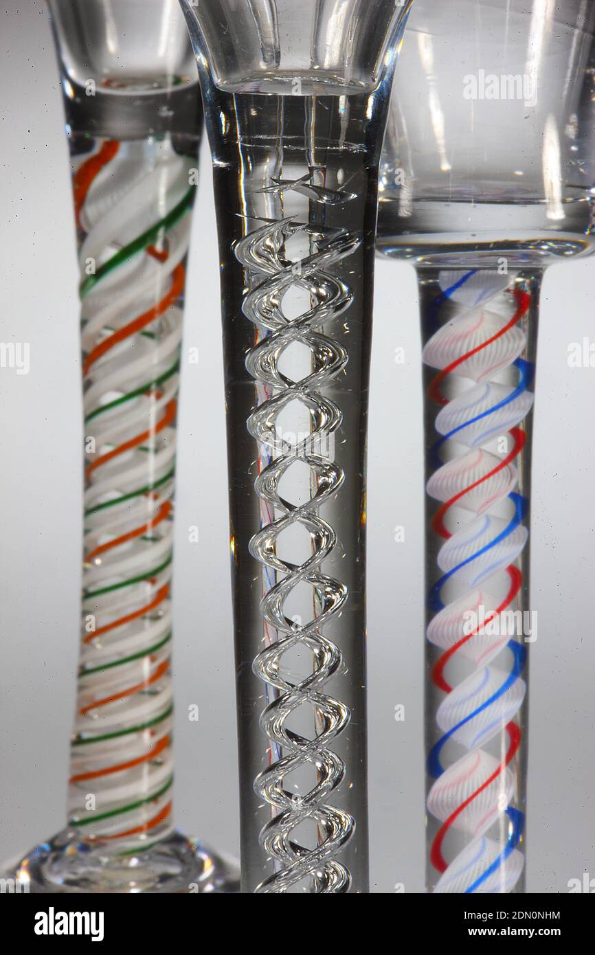 Air twist glass stem hi-res stock photography and images - Alamy