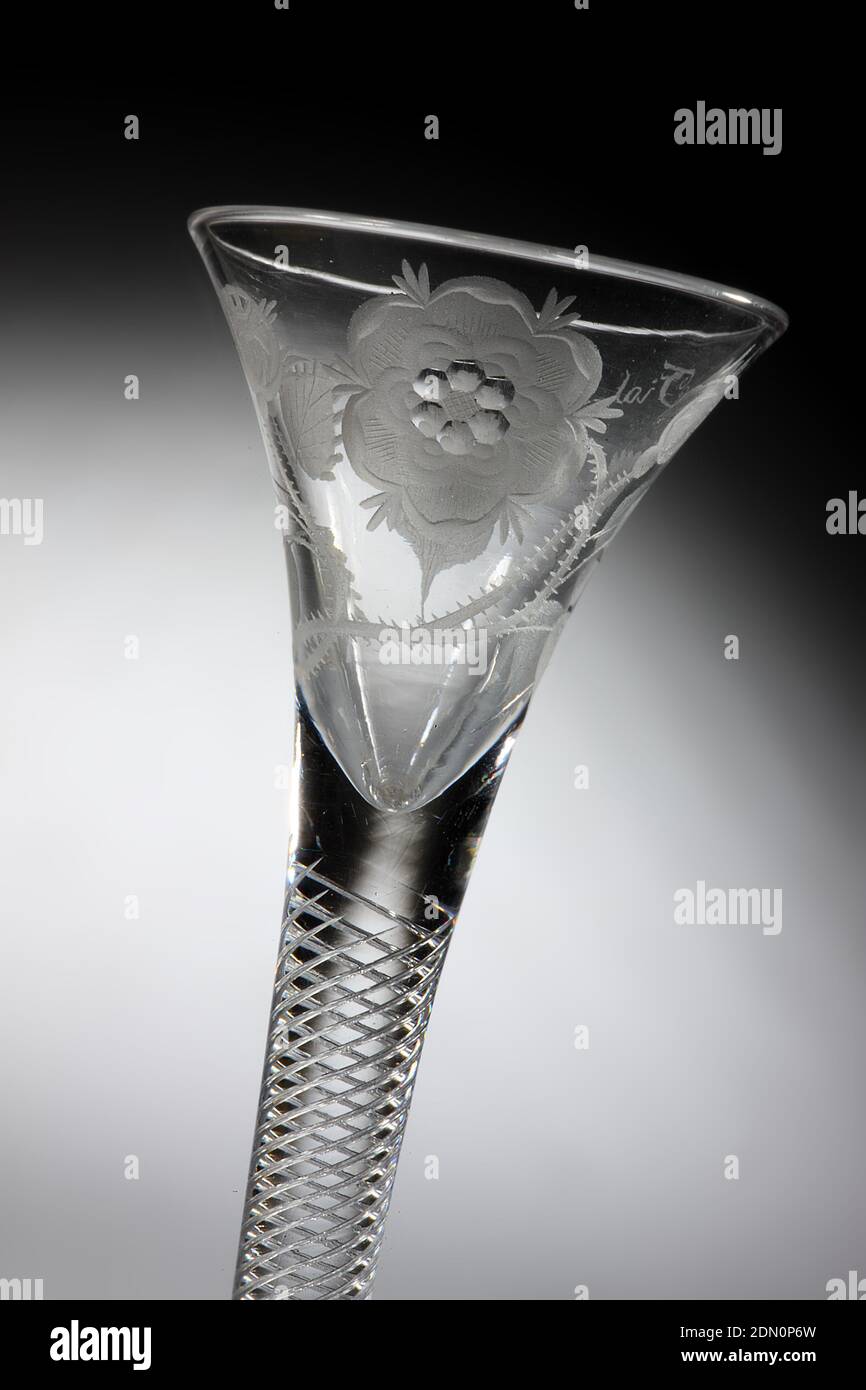 Designer glass collection Stock Photo - Alamy