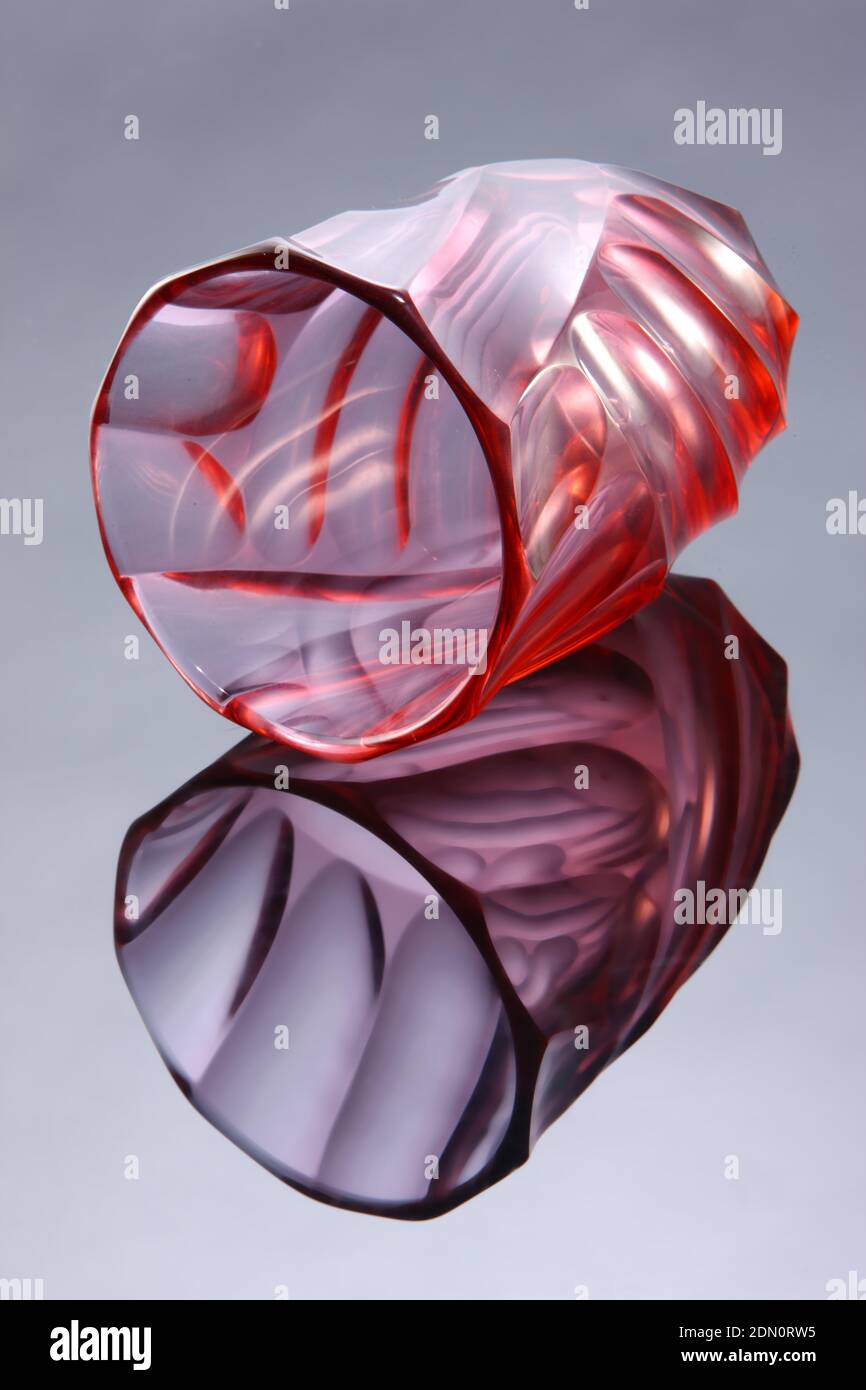 Designer glass collection Stock Photo - Alamy