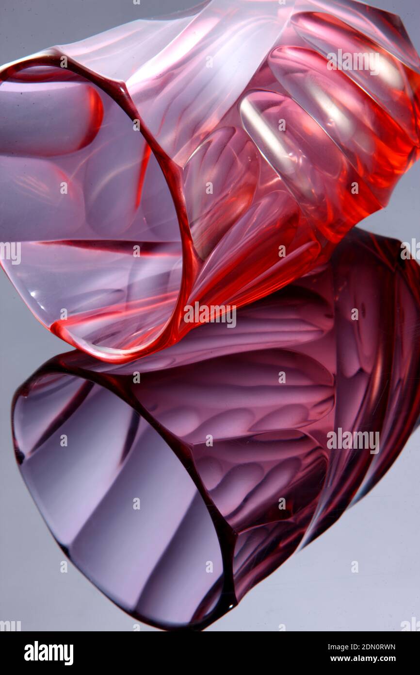 Designer glass collection Stock Photo - Alamy