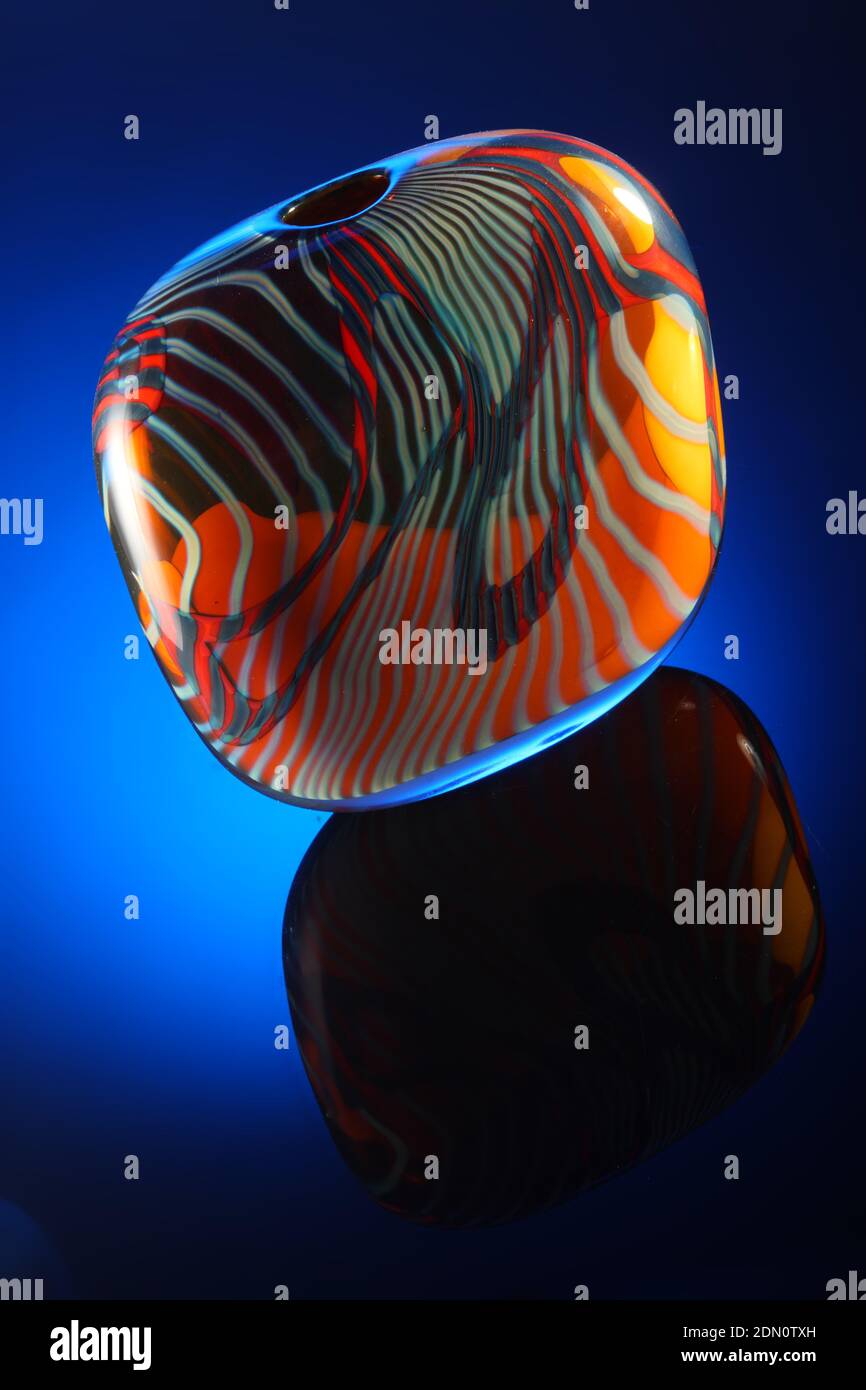 Designer glass collection Stock Photo - Alamy