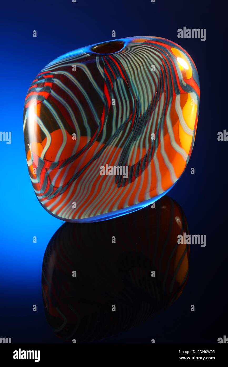 Designer glass collection Stock Photo - Alamy