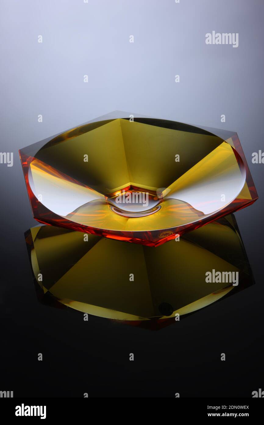 Designer glass collection Stock Photo - Alamy