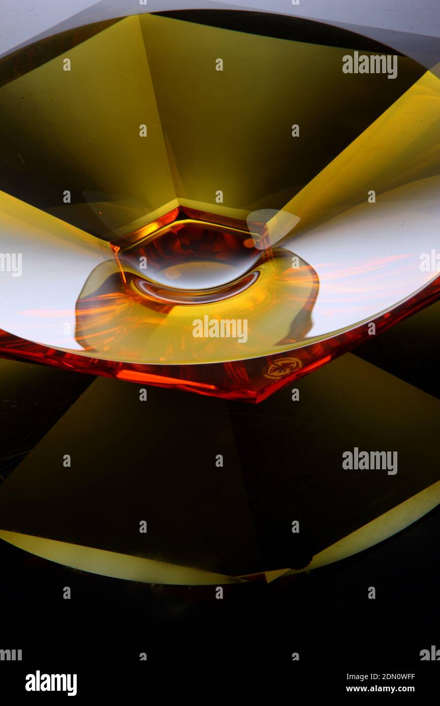 Designer glass collection Stock Photo - Alamy