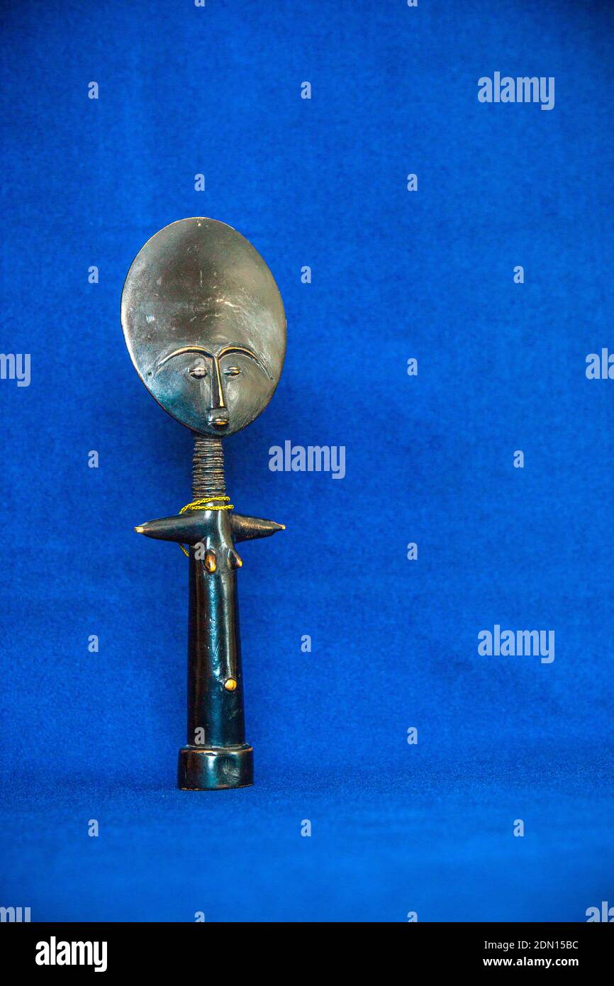 Ghanaian Ashanti Akuaba, a Fertility Doll. Carved in Ghana before 1964 ...