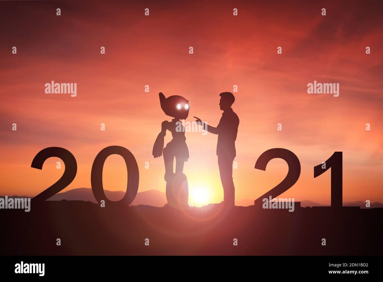 2021 futuristic technology concept, the technology coming in year 2021 ...