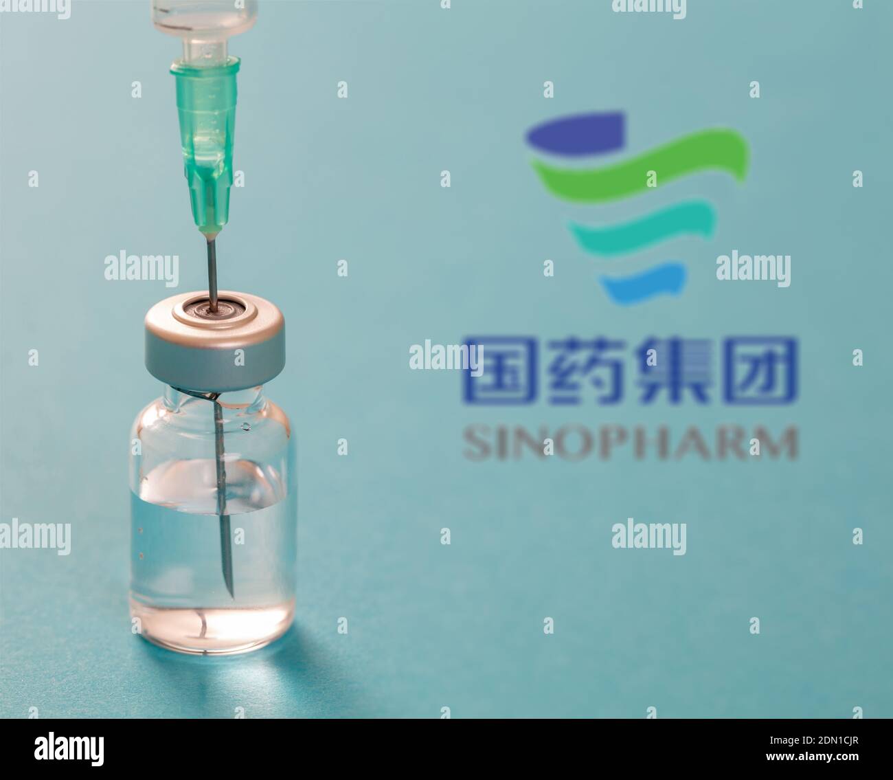 Sinopharm vaccine vial hi-res stock photography and images - Alamy