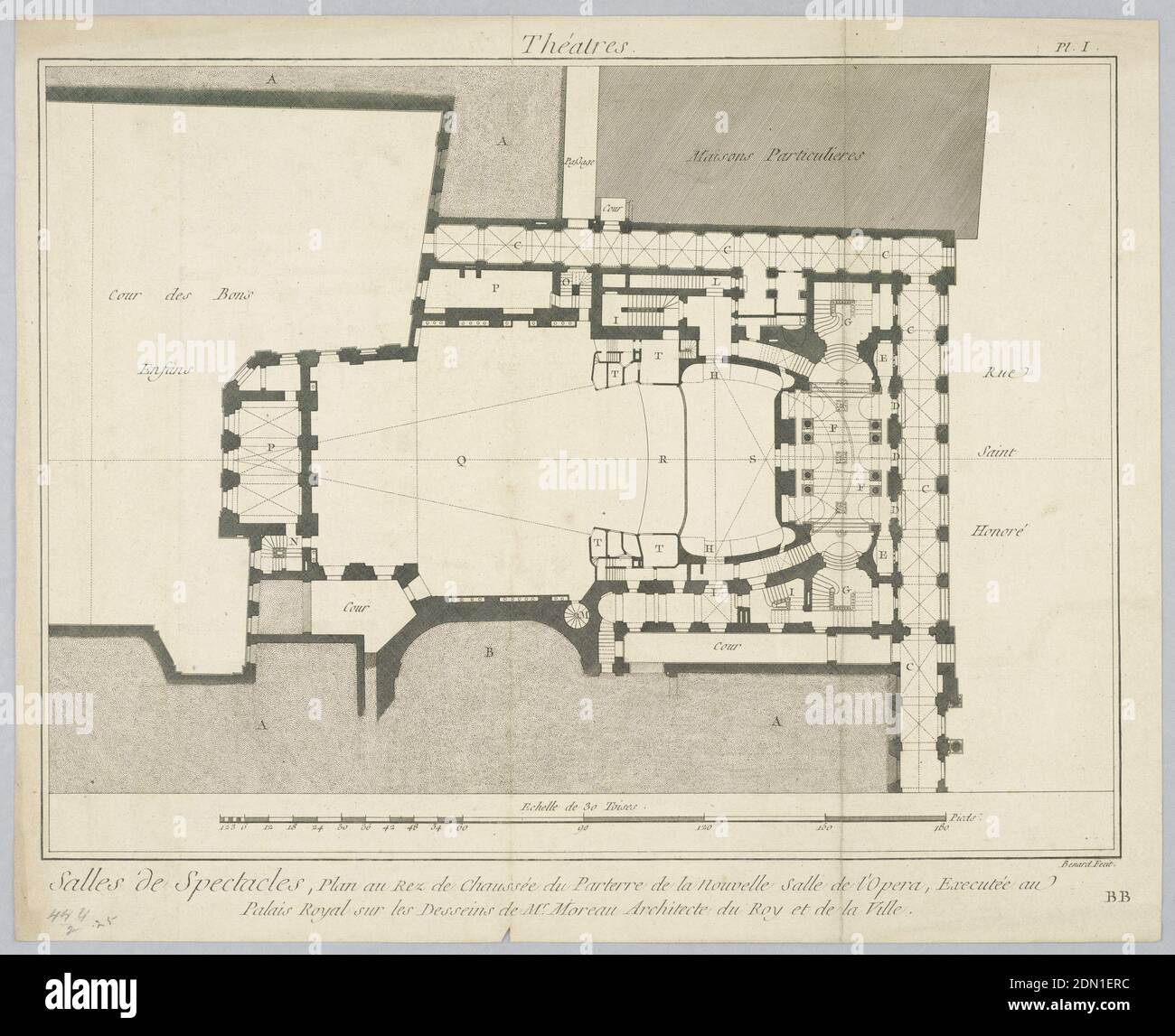 Paris Opera House Floor Plan Palais Garnier (Opera De Paris), Place De