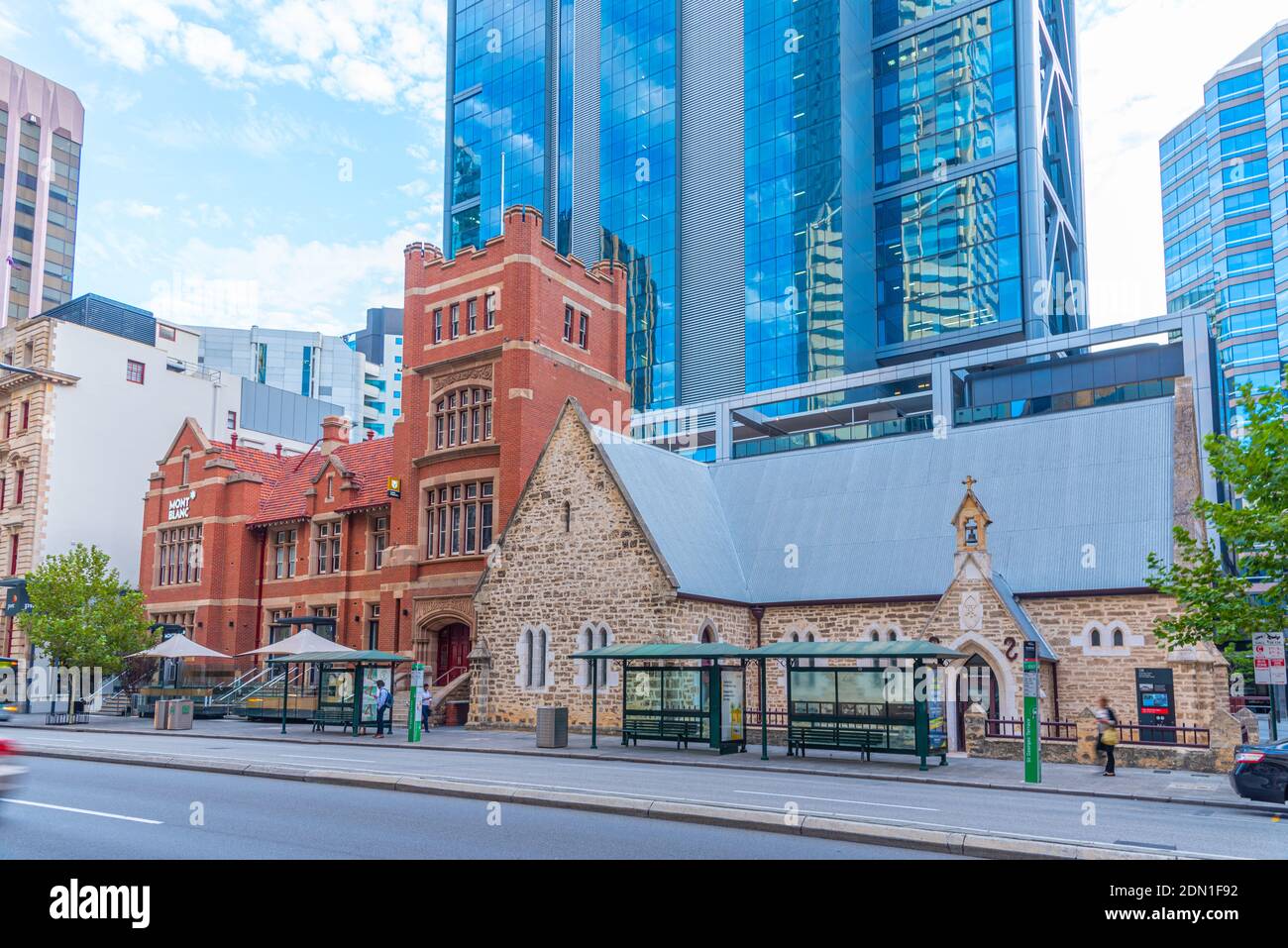 PERTH, AUSTRALIA, JANUARY 16, 2020: Historical building of a technical ...
