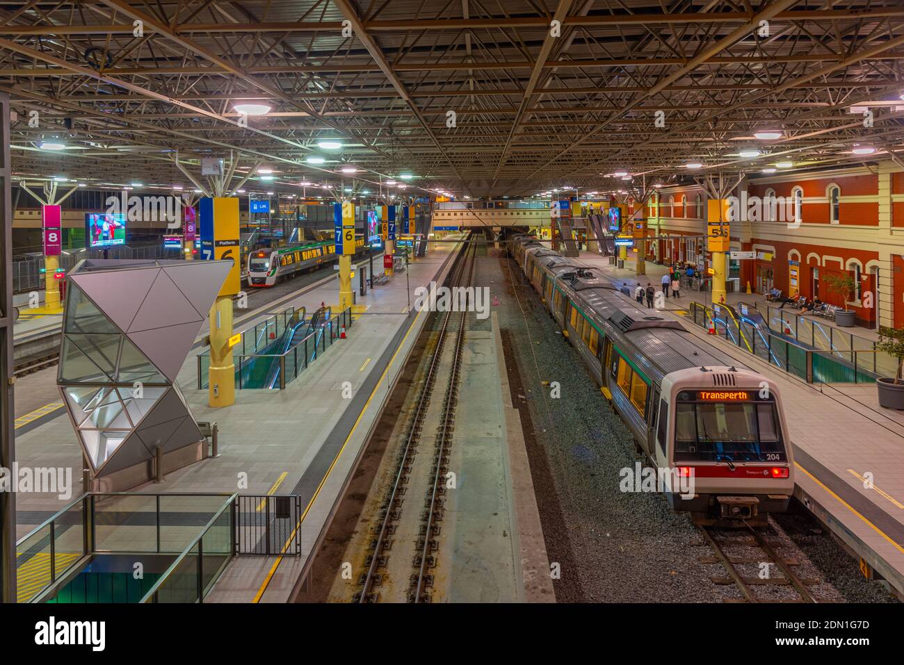 Perth Railway Station Train High Resolution Stock Photography and ...