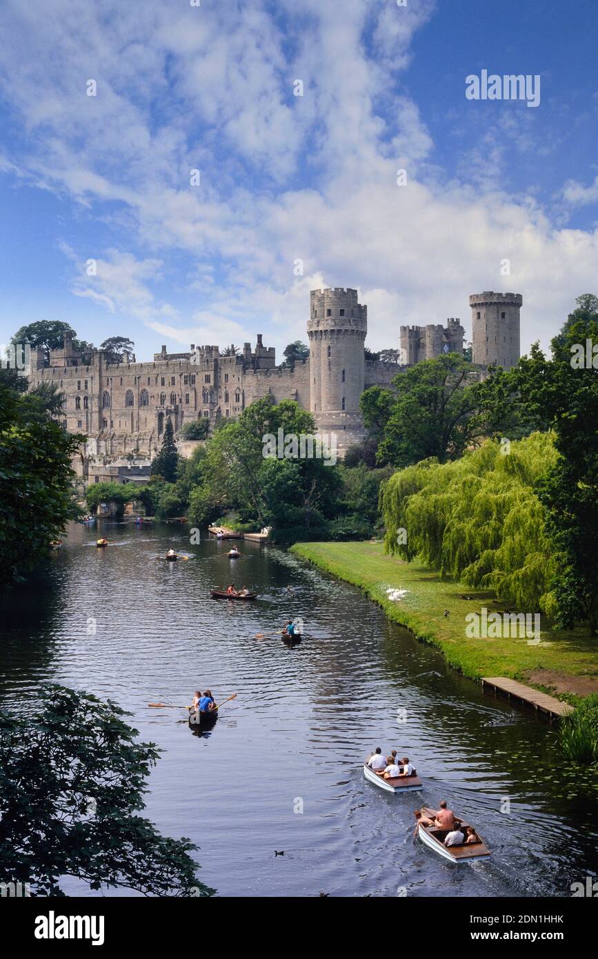 Warwick Castle Warwickshire, England, UK Stock Photo - Alamy