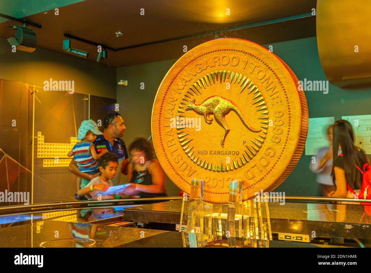 PERTH, AUSTRALIA, JANUARY 18, 2020: World'd largest gold bullion coin ...