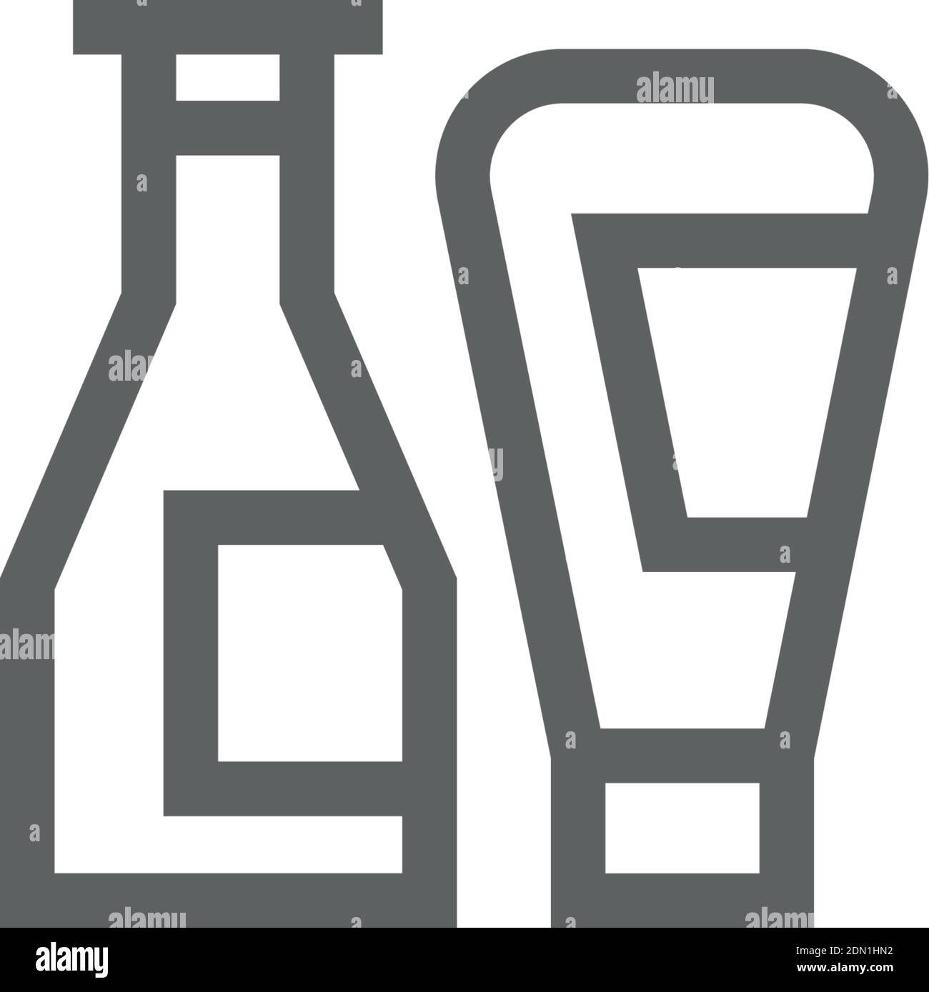 sauce vector icon modern simple vector illustration Stock Vector Image ...