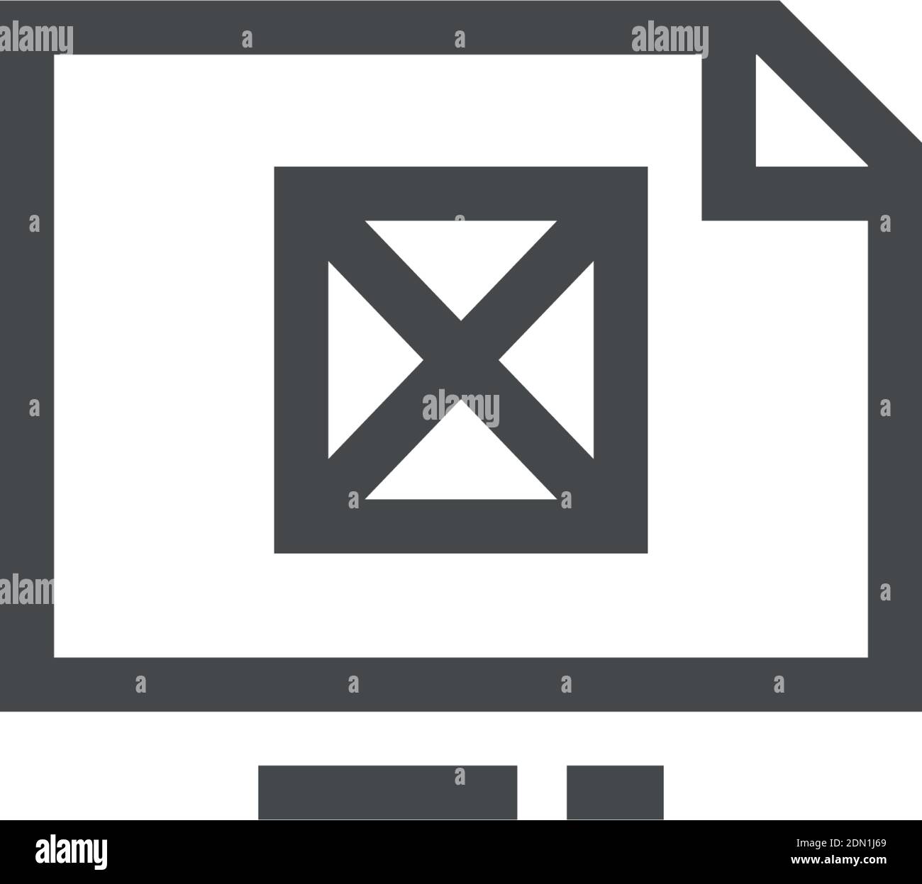 file vector icon modern simple vector illustration Stock Vector Image ...