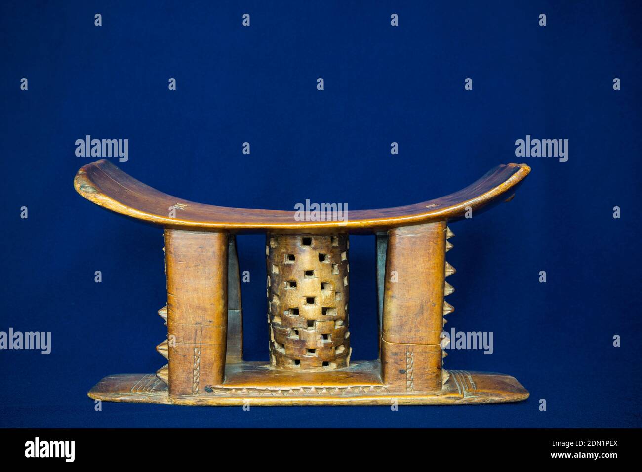 Old Baole Chief's Traditional Stool, an Ivorian sub-division of the ...