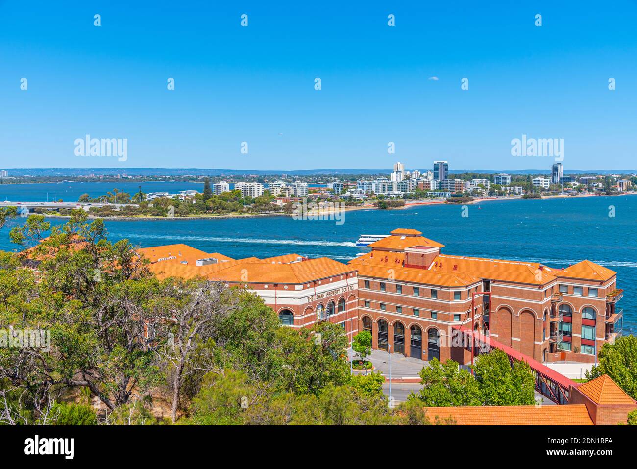 PERTH, AUSTRALIA, JANUARY 18, 2020: Old swan brewery in Perth ...