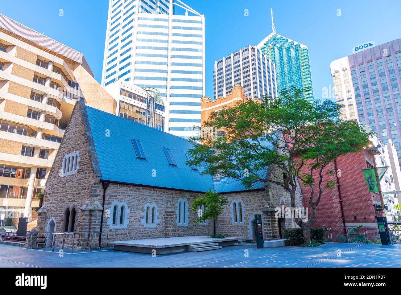 PERTH, AUSTRALIA, JANUARY 18, 2020: Old Perth Boys school in Perth ...