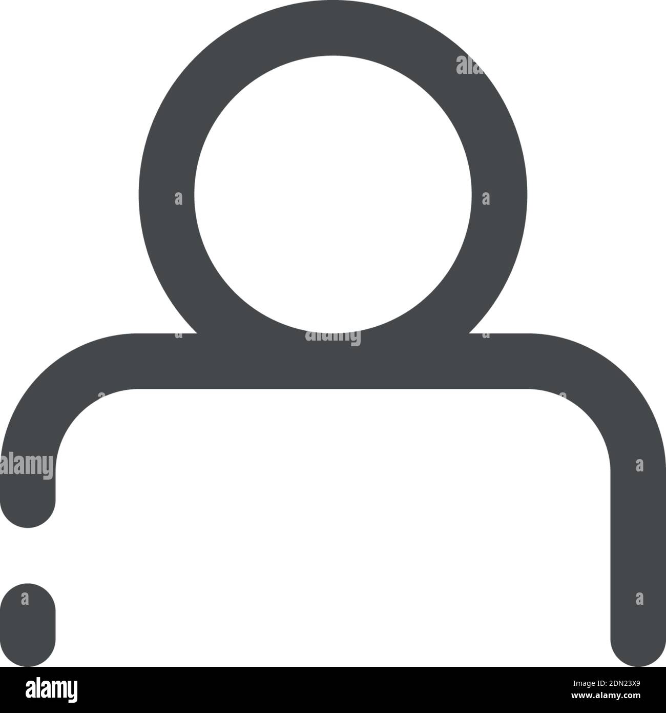 profile vector icon modern simple vector illustration Stock Vector ...