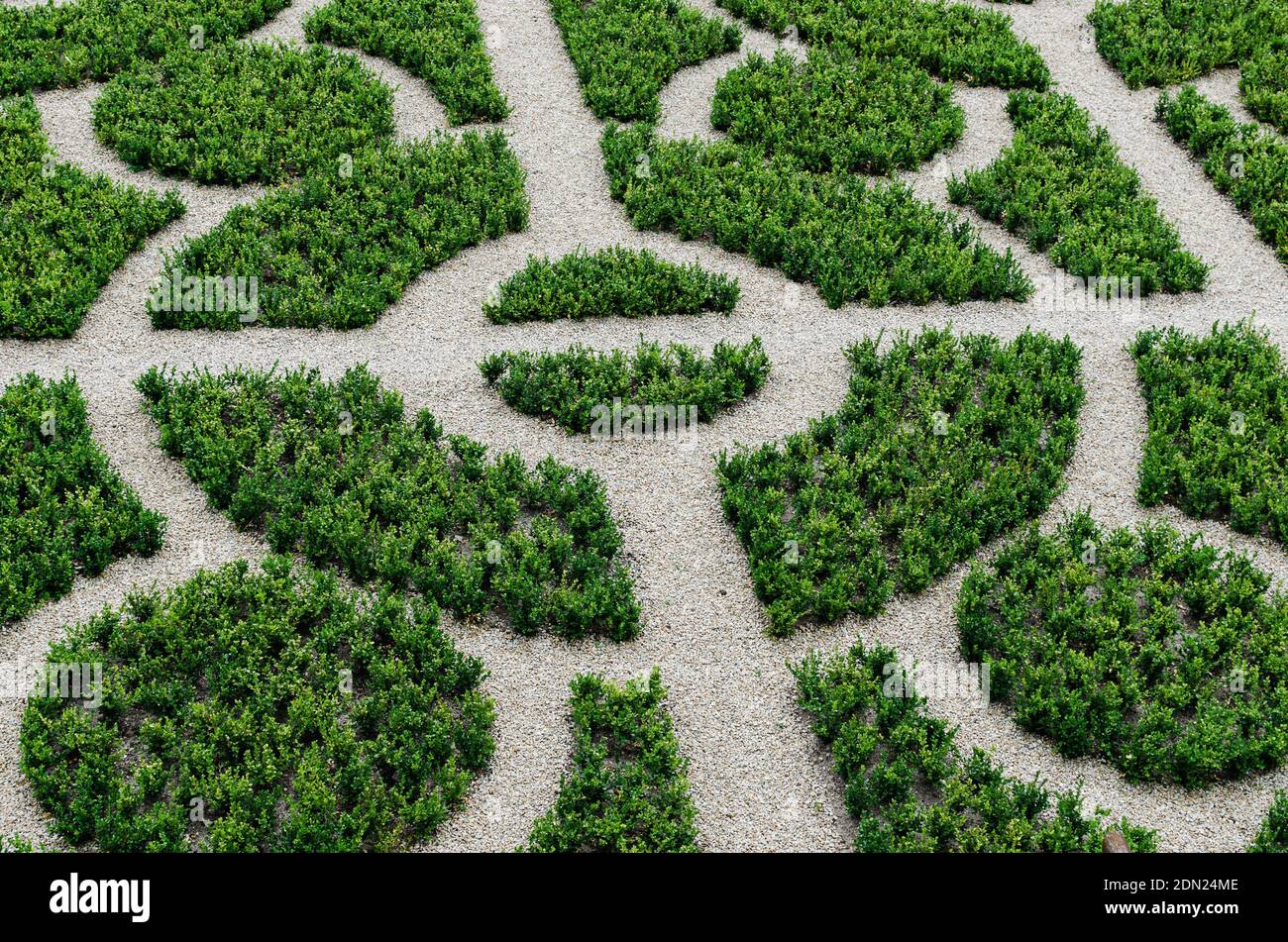 Hedge Maze Above High Resolution Stock Photography and Images - Alamy