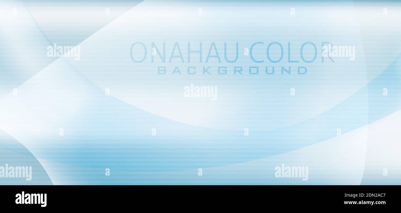 Abstract light onahau blue background with round transparent shapes ...